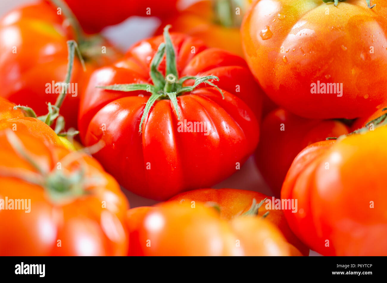 Unripe tomato texture hi-res stock photography and images - Alamy