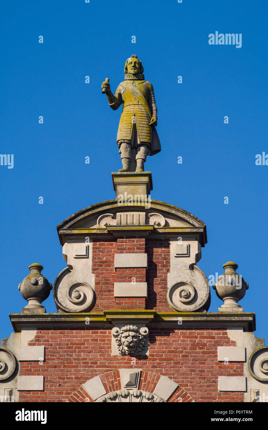 USA, Delaware, Lewes, Zwaanendael Museum, Dutch-style building built in ...