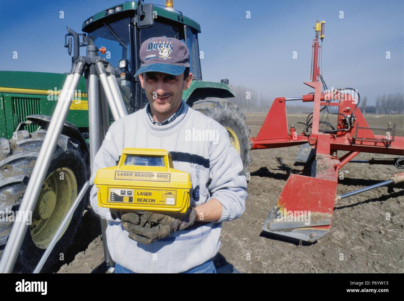 cultivation of the rice in province of Novara (Piemonte, Italy ...