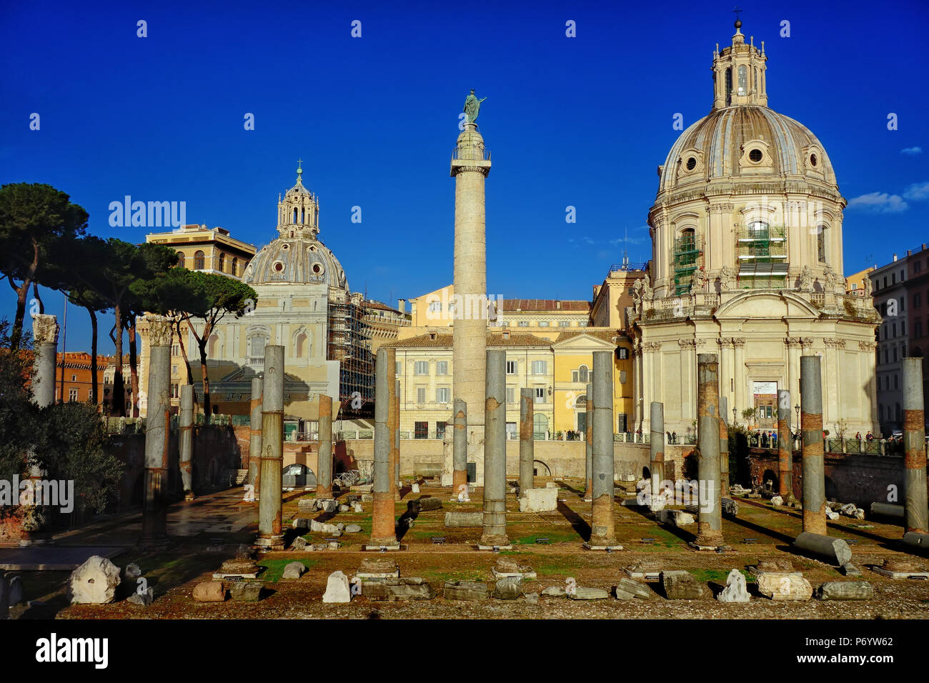 Ulpia basilica hi-res stock photography and images - Alamy