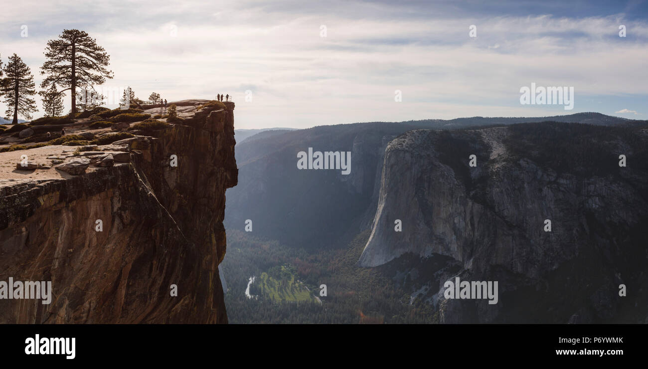 Taft point, Yosemite National Park, California, USA Stock Photo - Alamy