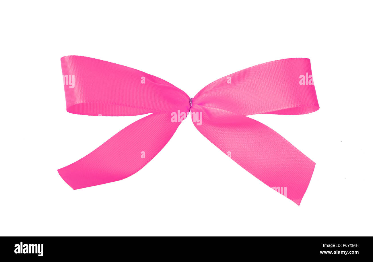 Award ribbon isolated on a white background, pink Stock Photo - Alamy