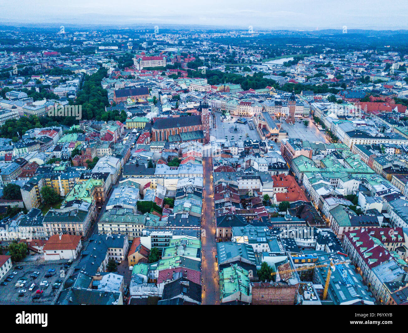 Krakow st marys church bugle hi-res stock photography and images - Alamy