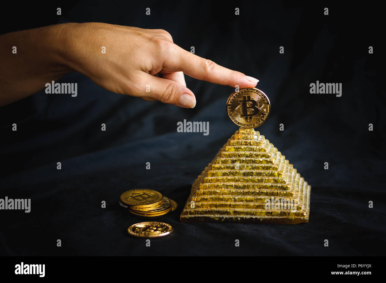 On top of the pyramid hi-res stock photography and images - Alamy