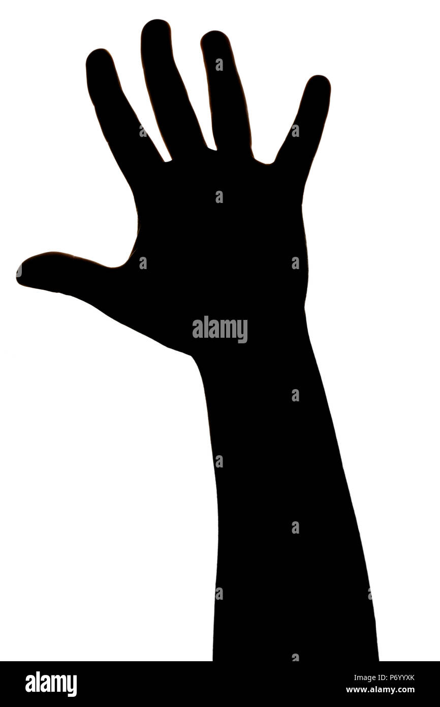 Open Hand Silhouette