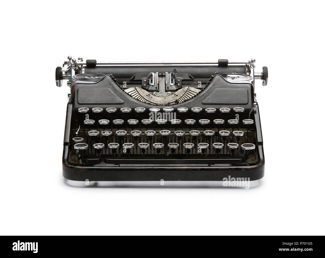 Old typewriter letter page Cut Out Stock Images & Pictures - Alamy
