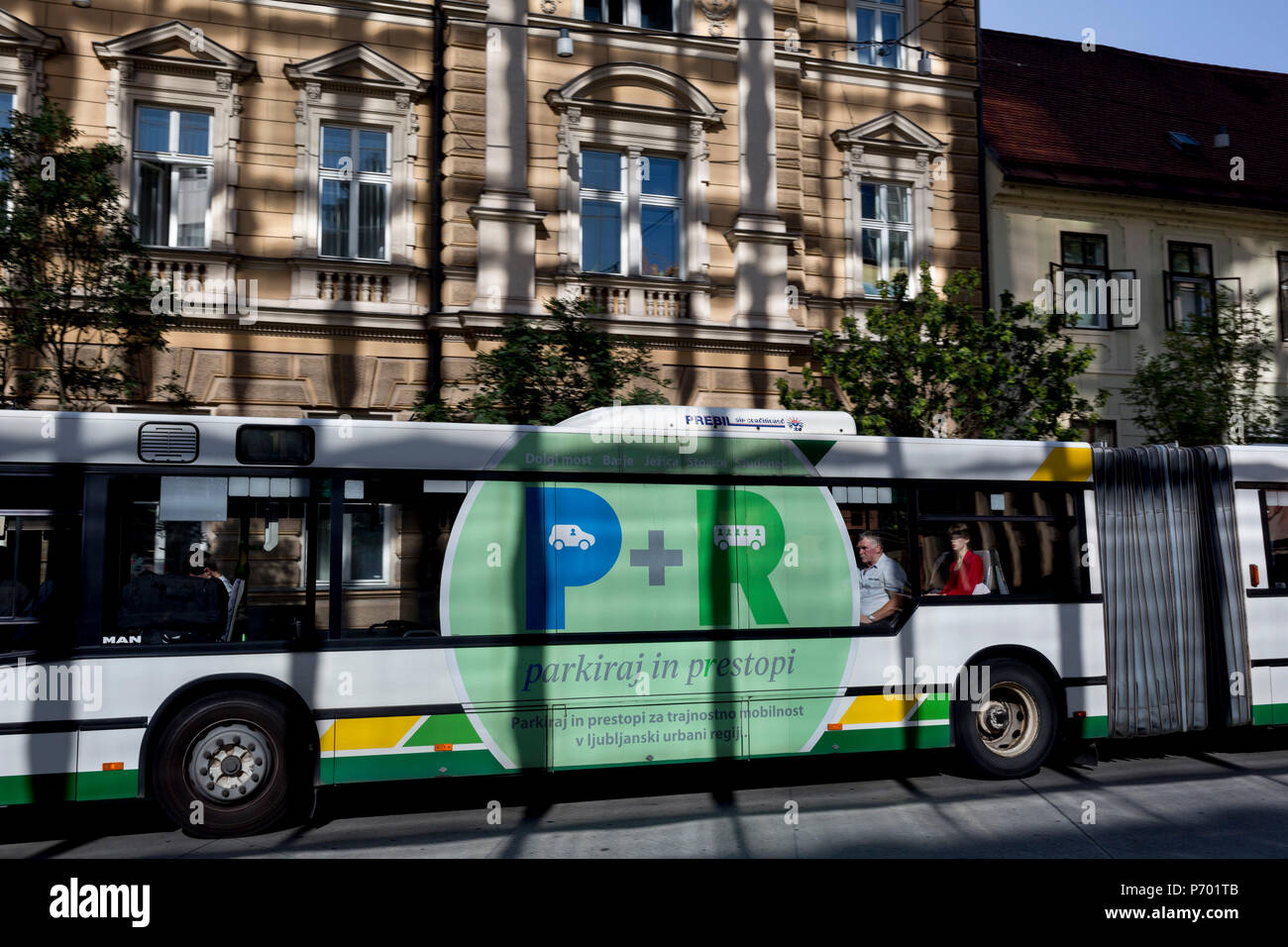 Bus in ljubljana hi-res stock photography and images - Alamy
