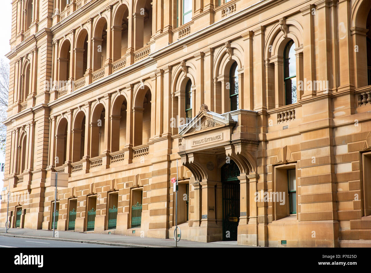 Sandstone Industrial Relations Commission and Chief Secretarys building ...
