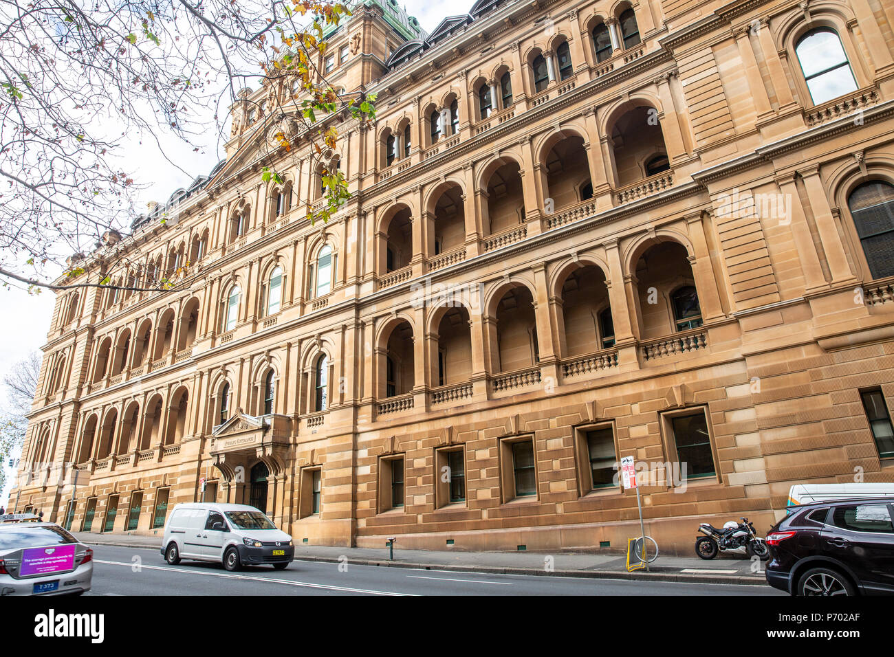 Industrial Relations Commission and Chief Secretarys building in bridge ...