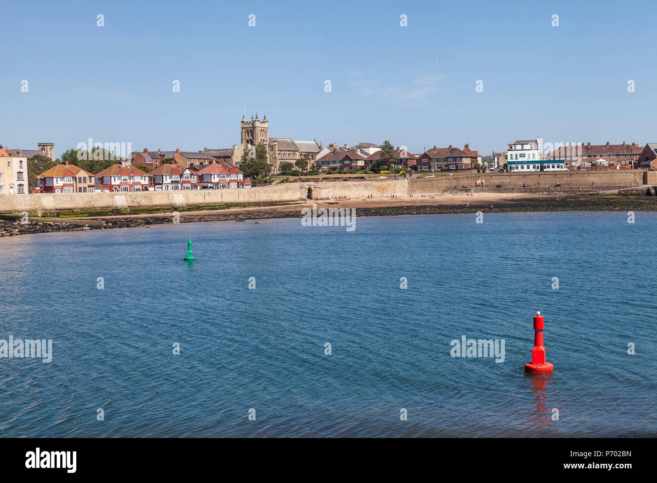 A view of Victoria Harbour at the Headland,Hartlepool,England,UK Stock ...