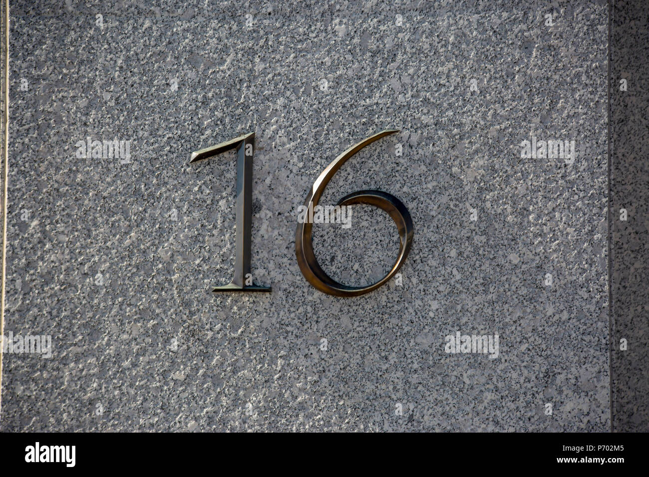 16 number sixteen decorative hi-res stock photography and images - Alamy
