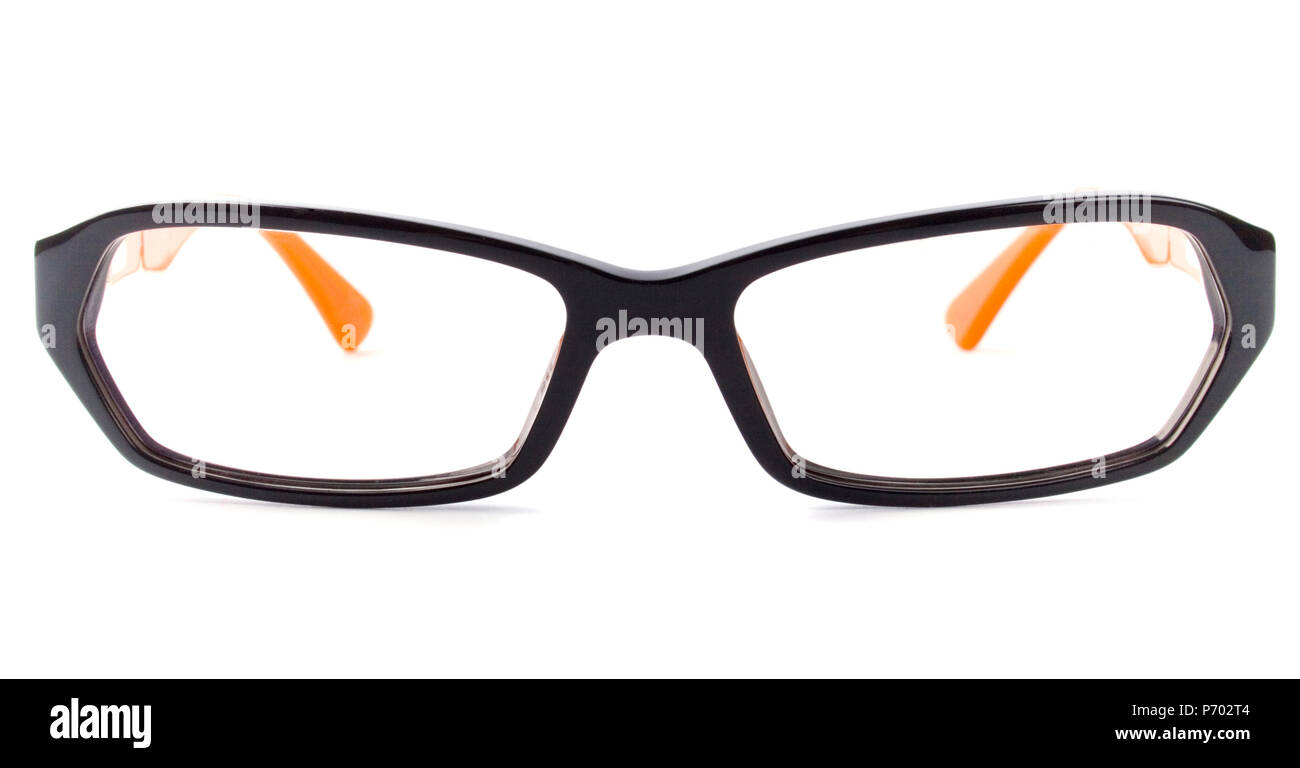 eyeglasses isolated on white background Stock Photo - Alamy