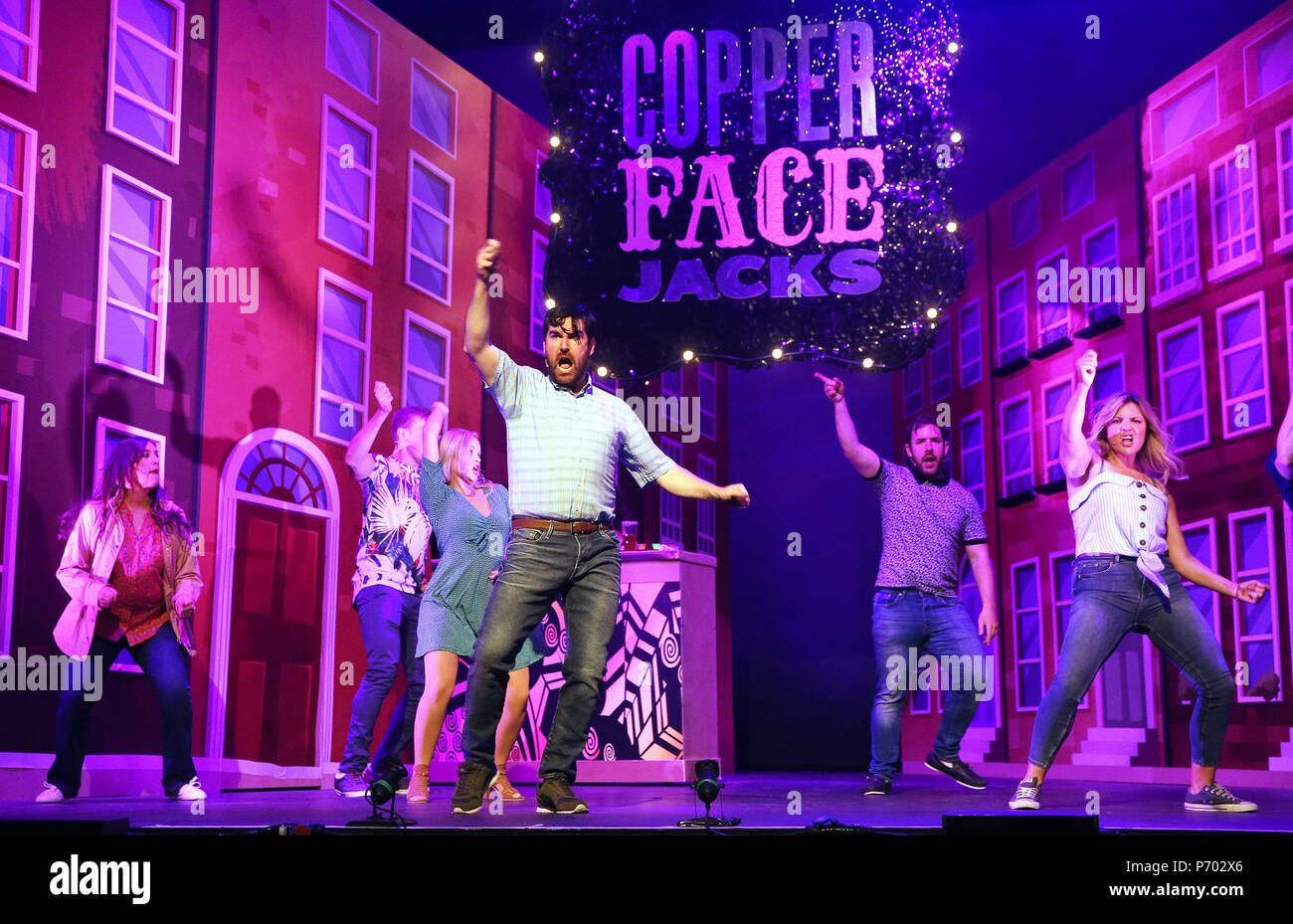 Cast members of copper face jacks hi-res stock photography and images ...