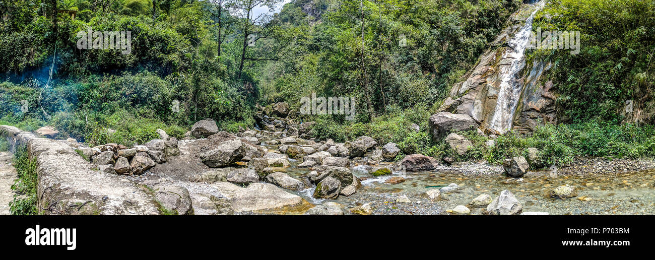Kuikhola waterfalls hi-res stock photography and images - Alamy