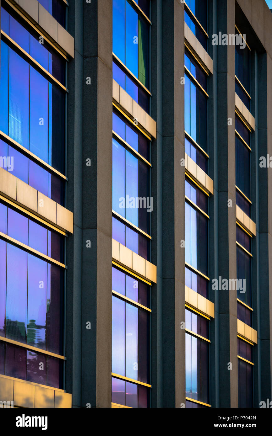 Reflective glass windows at Utah State Capital Stock Photo - Alamy