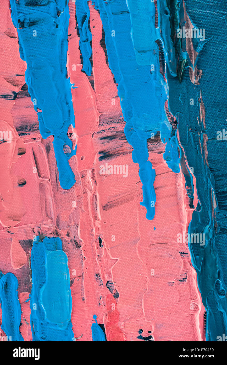 abstract background with multicolor brush strokes Stock Photo - Alamy