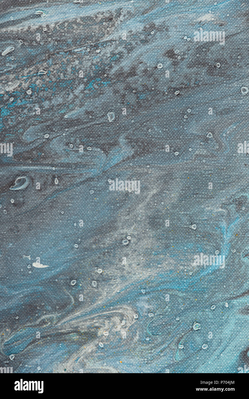 Grey and blue oil paint hi-res stock photography and images - Alamy