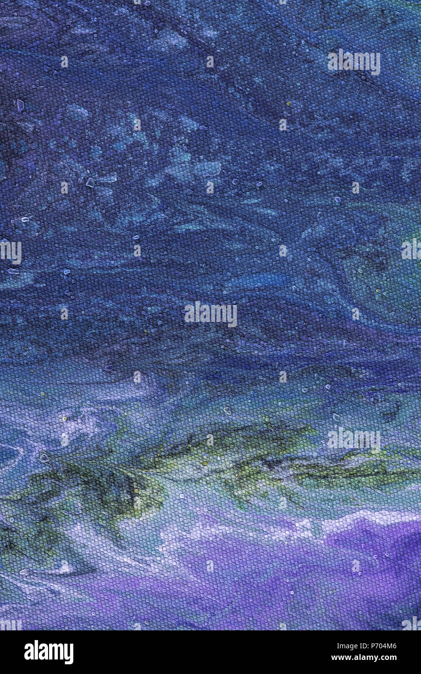 creative drawing with purple oil paint Stock Photo - Alamy