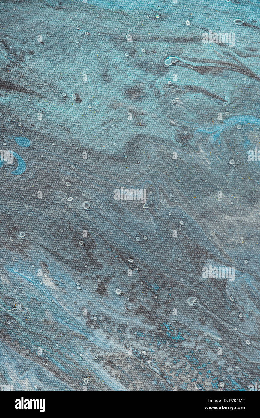 abstract background with light blue and grey oil paint Stock Photo - Alamy