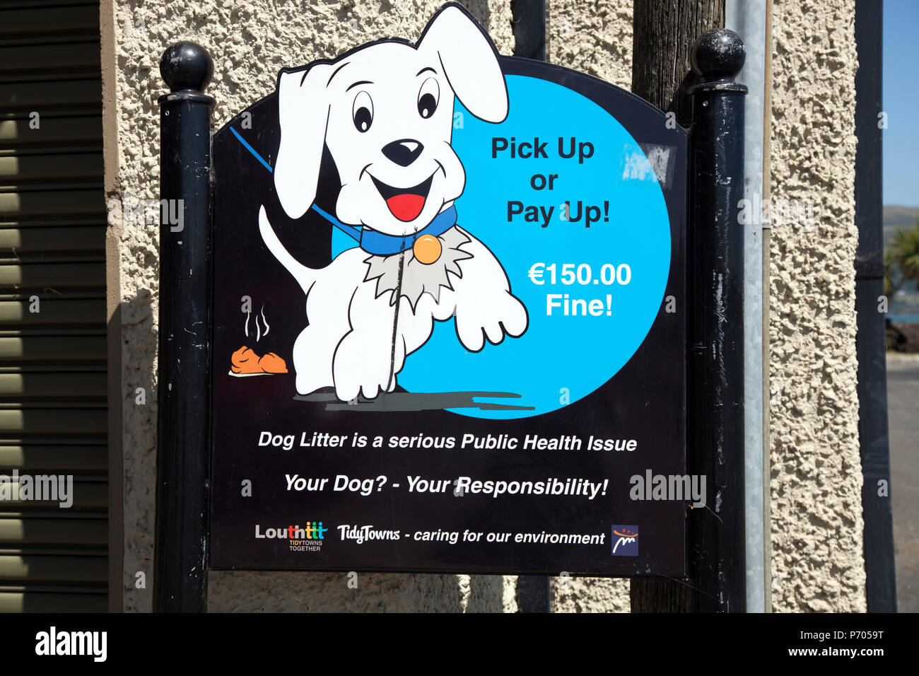 Litter notice hi-res stock photography and images - Alamy