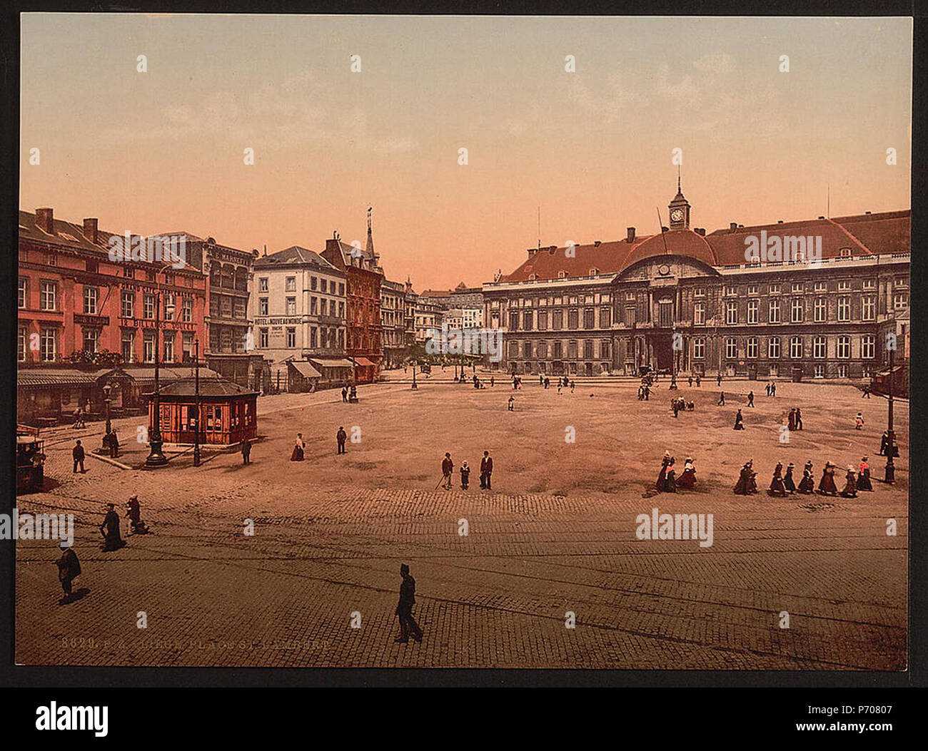 vintage postcard from around europe Stock Photo - Alamy