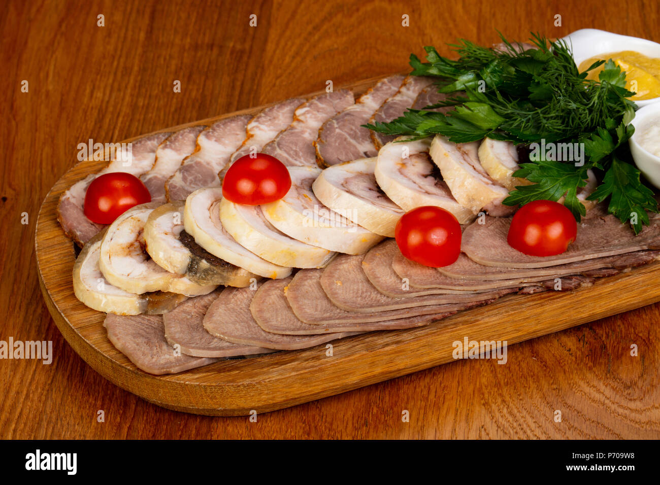 Pickled pork tongue hi-res stock photography and images - Alamy