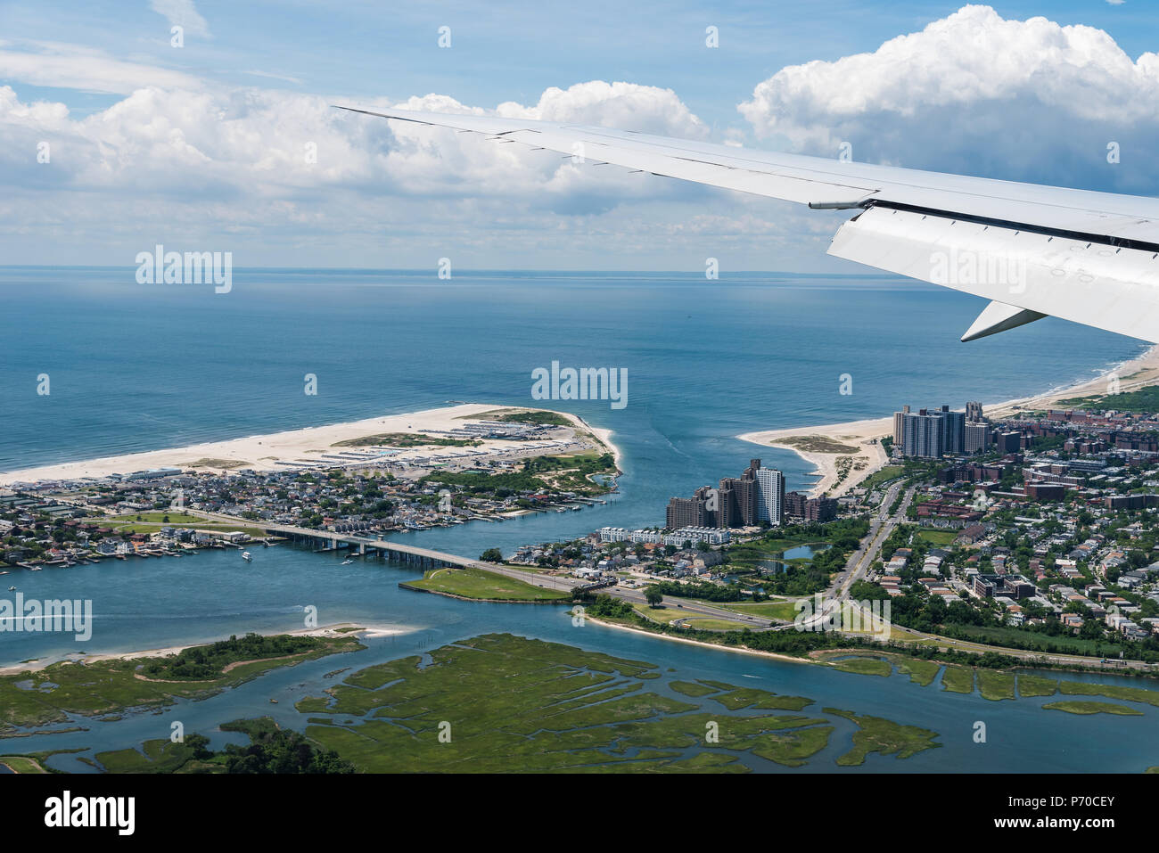 Long island new york aerial hi-res stock photography and images - Alamy