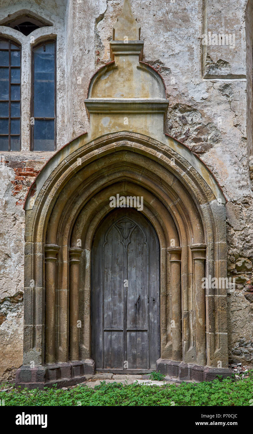 Late romanesque village church from the XIIIth century with early ...