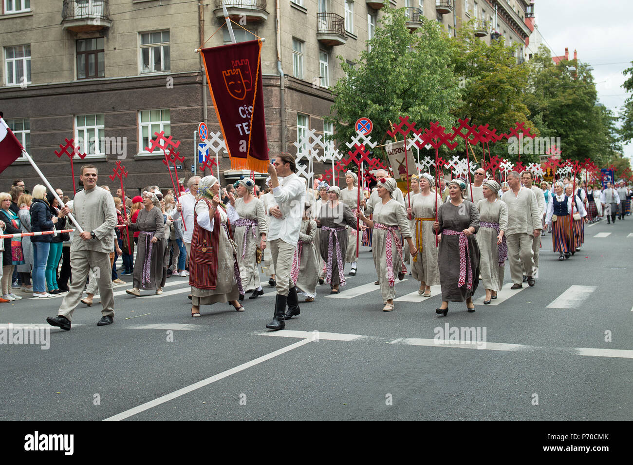 Riga folk dance hi-res stock photography and images - Alamy