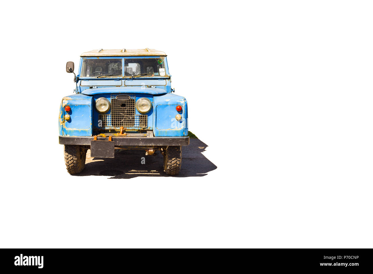 Classic land rover Cut Out Stock Images & Pictures - Alamy