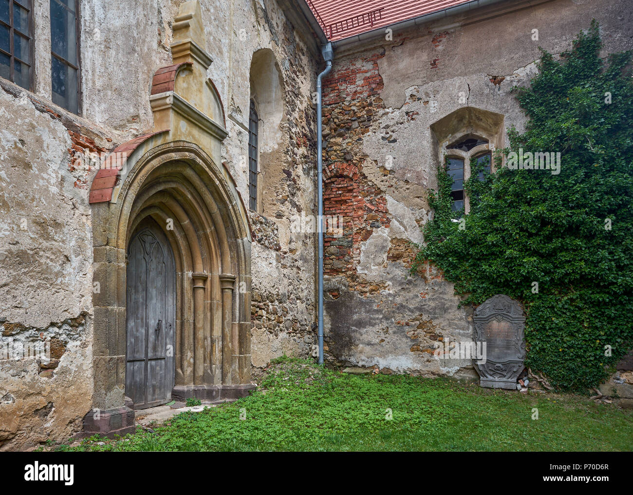 Late romanesque village church from the XIIIth century with early ...