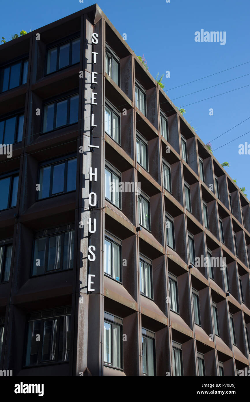 Steel House, Copenhagen, Denmark Stock Photo - Alamy