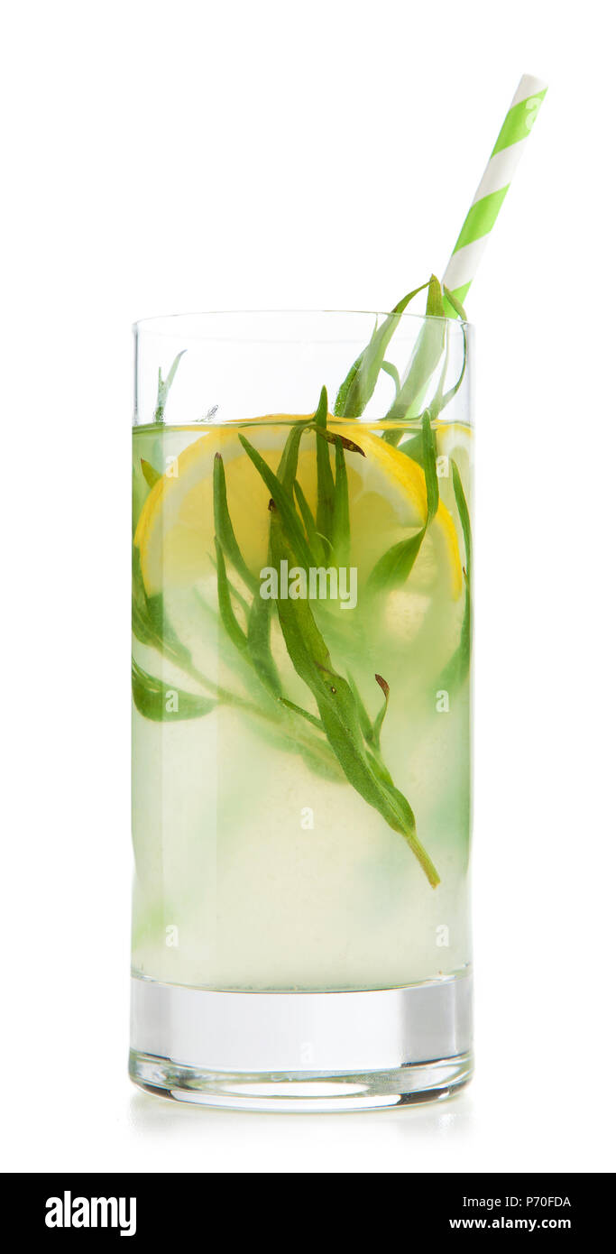 Summer drink glass Cut Out Stock Images & Pictures - Alamy