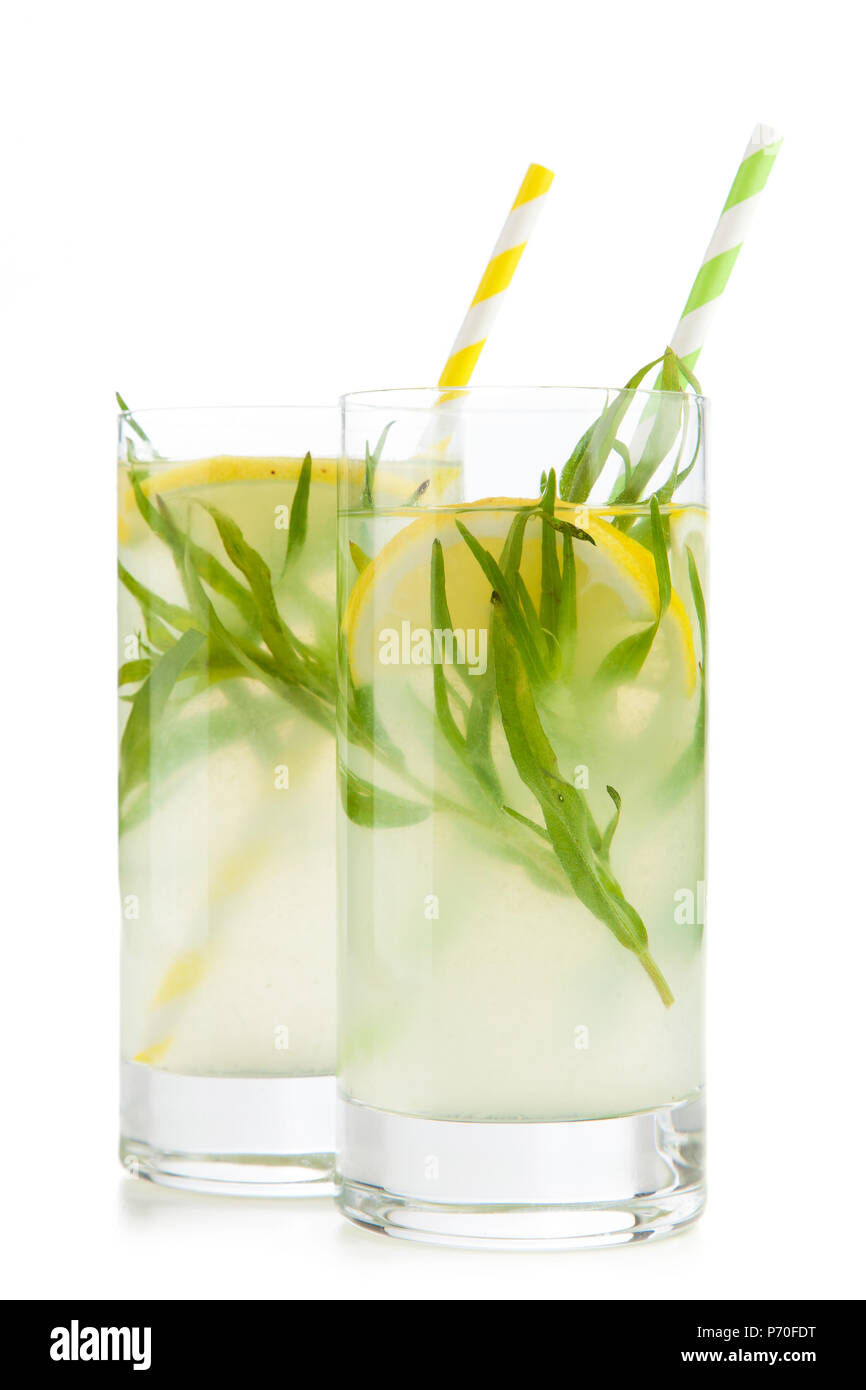 Summer drink glass Cut Out Stock Images & Pictures - Alamy