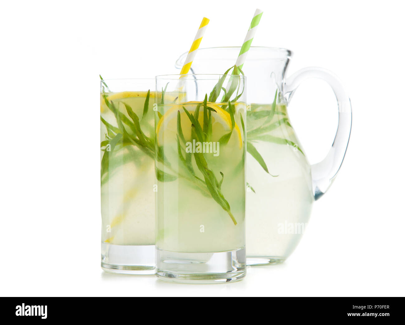 Summer drink glass Cut Out Stock Images & Pictures - Alamy