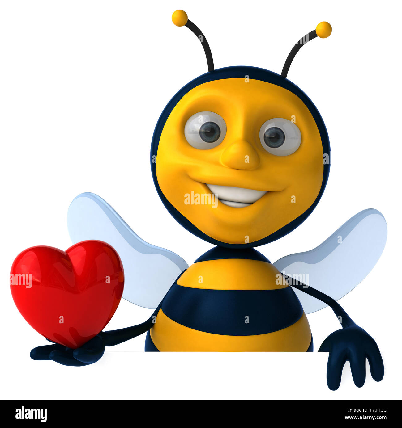 Love honey bees Cut Out Stock Images & Pictures - Alamy