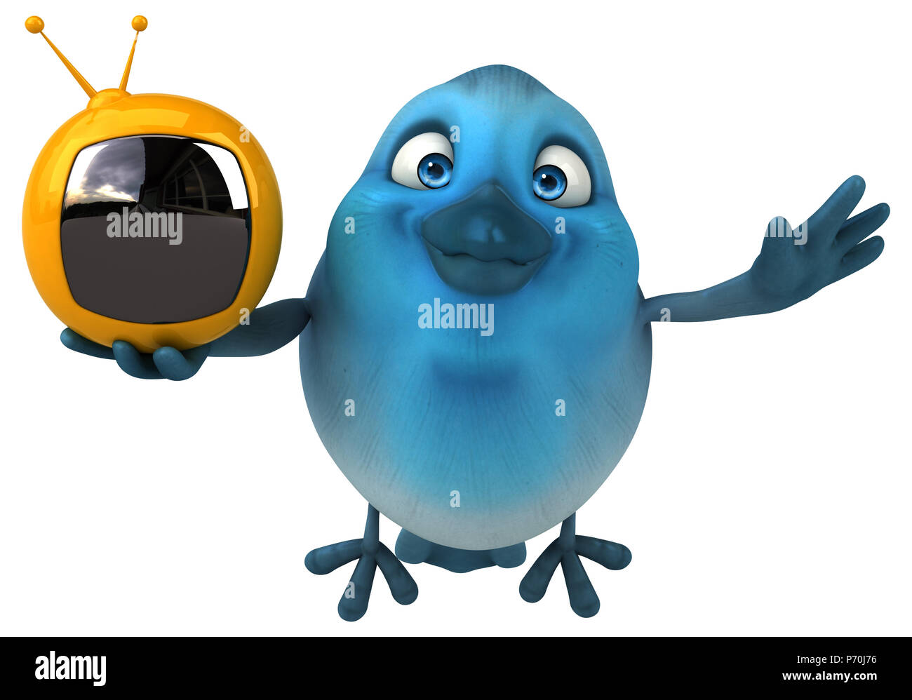 Bird cartoon tv hi-res stock photography and images - Alamy