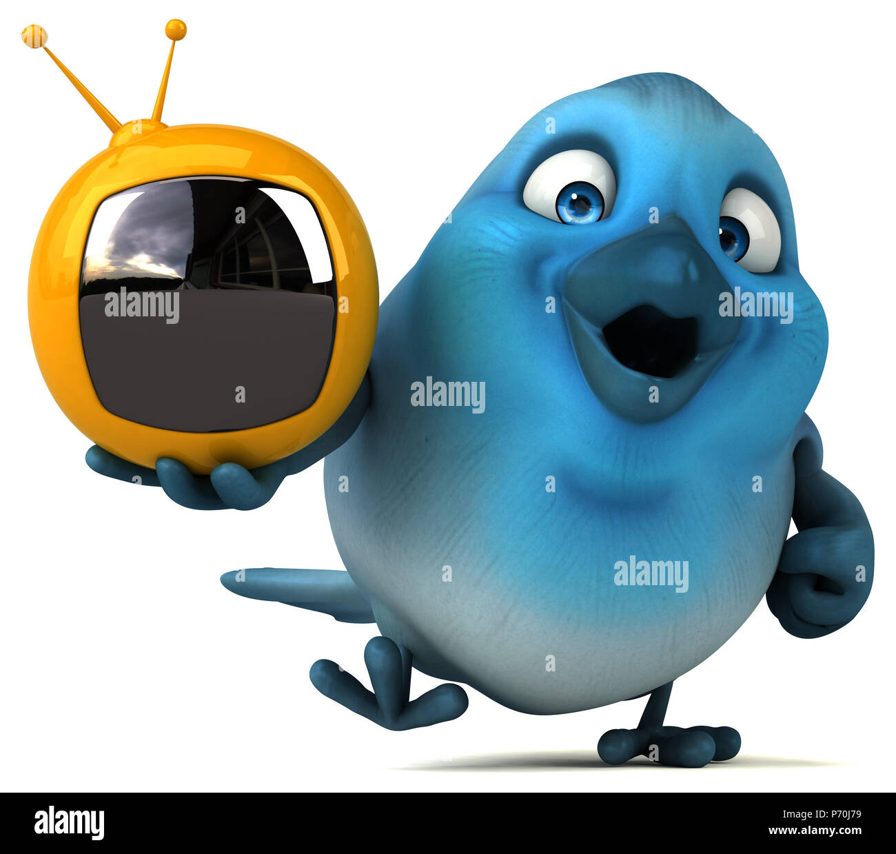 Bird cartoon tv hi-res stock photography and images - Alamy