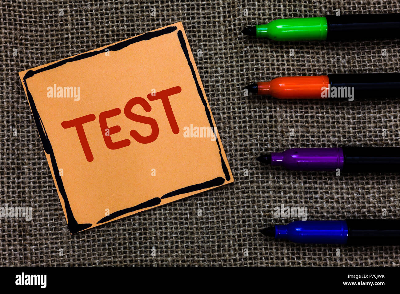 Literacy tests hi-res stock photography and images - Alamy