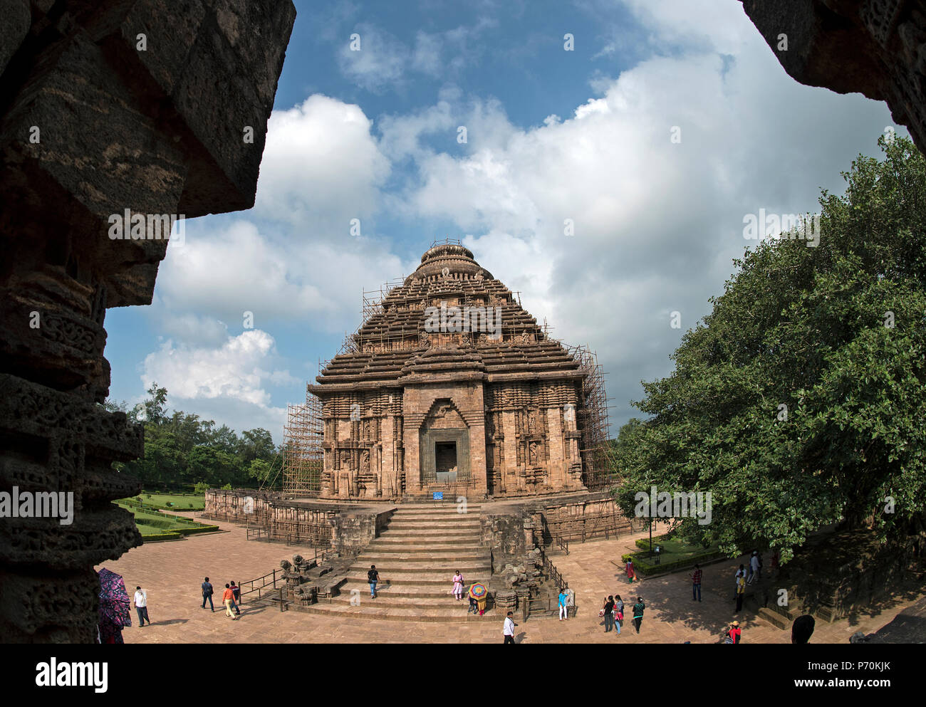 The image of View of Konark Sun Temple in Odisha, India Stock Photo - Alamy