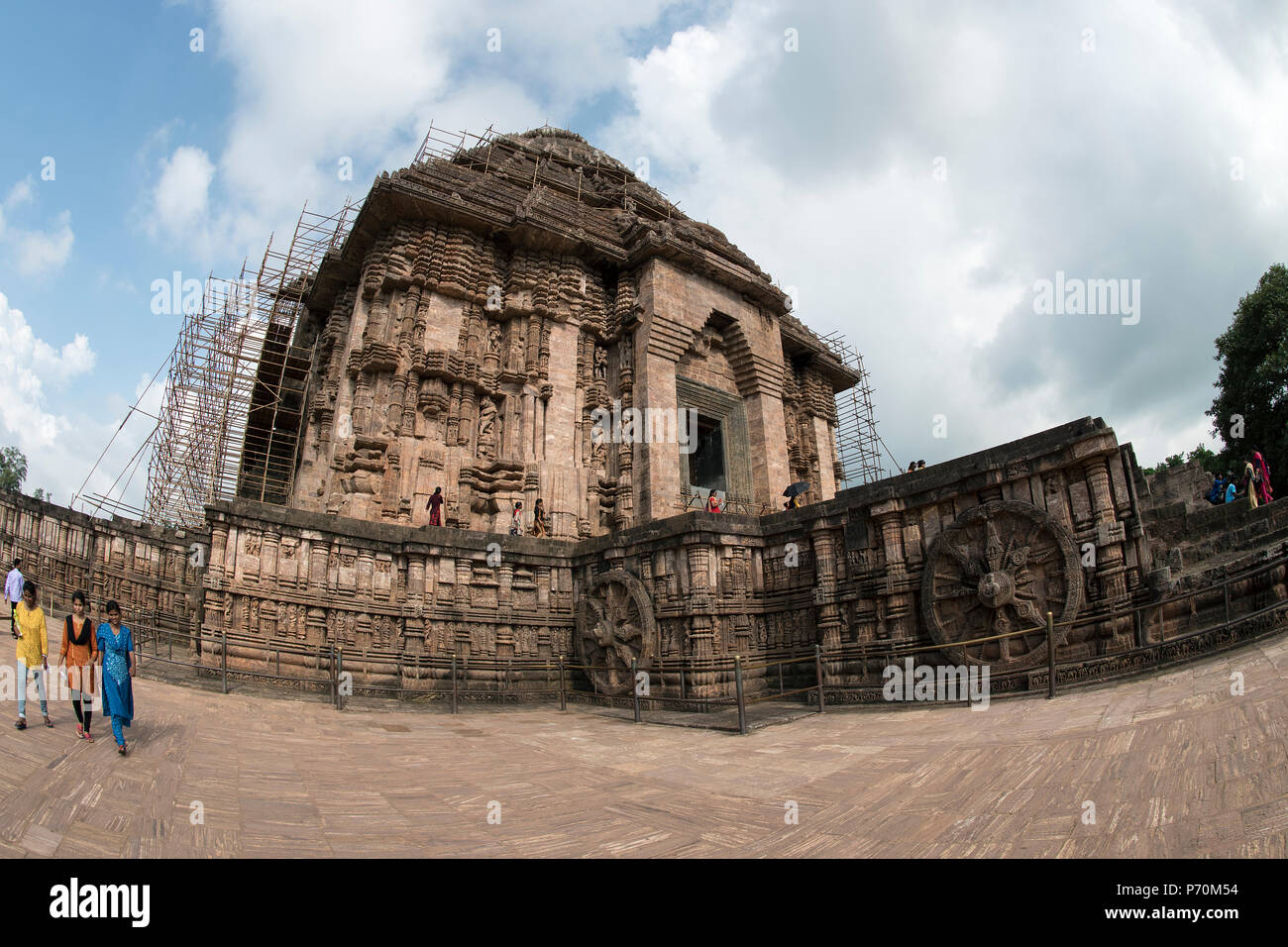 Konark sun temple architecture view hi-res stock photography and images ...