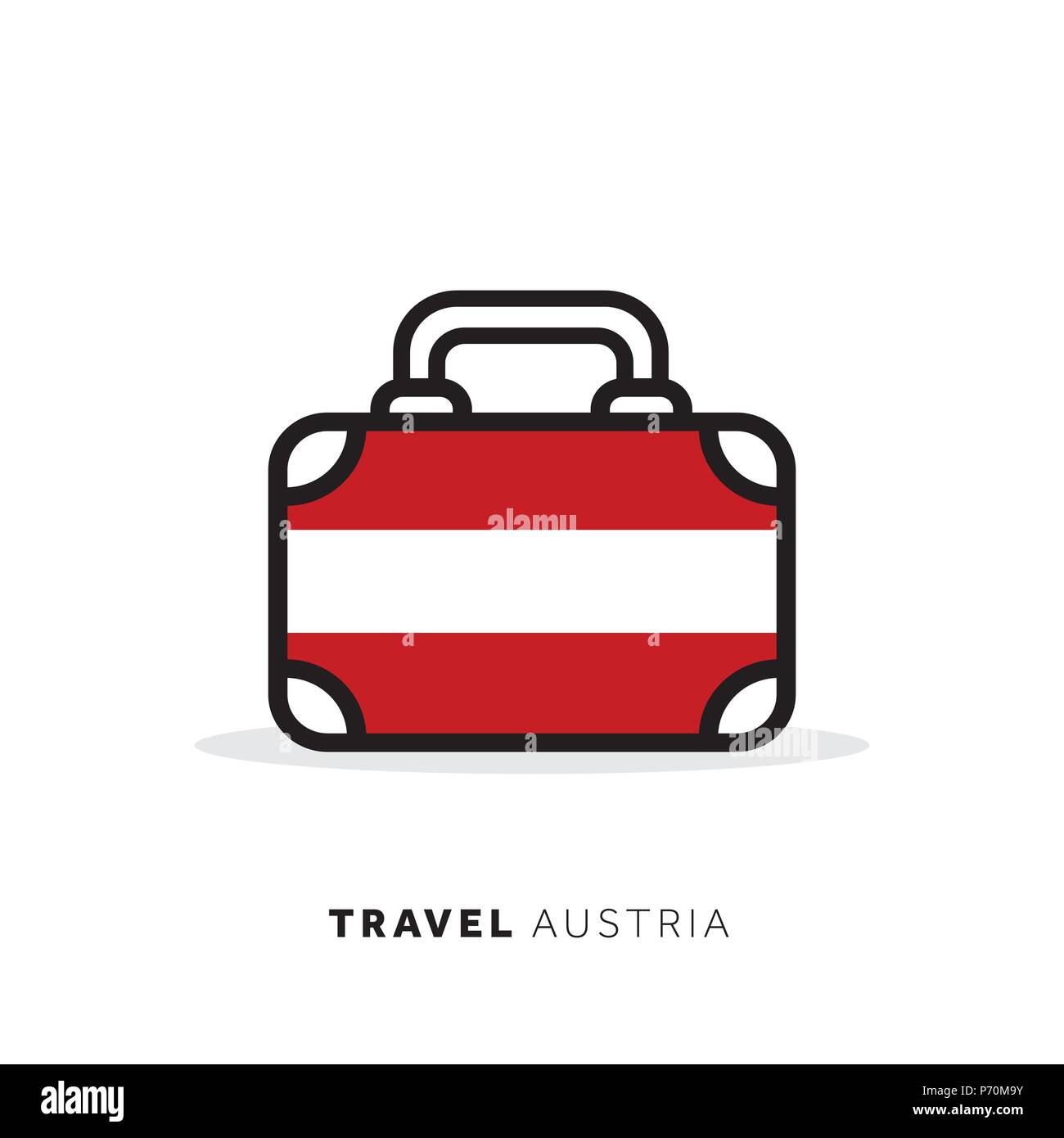 Austrian traveller Stock Vector Images - Alamy
