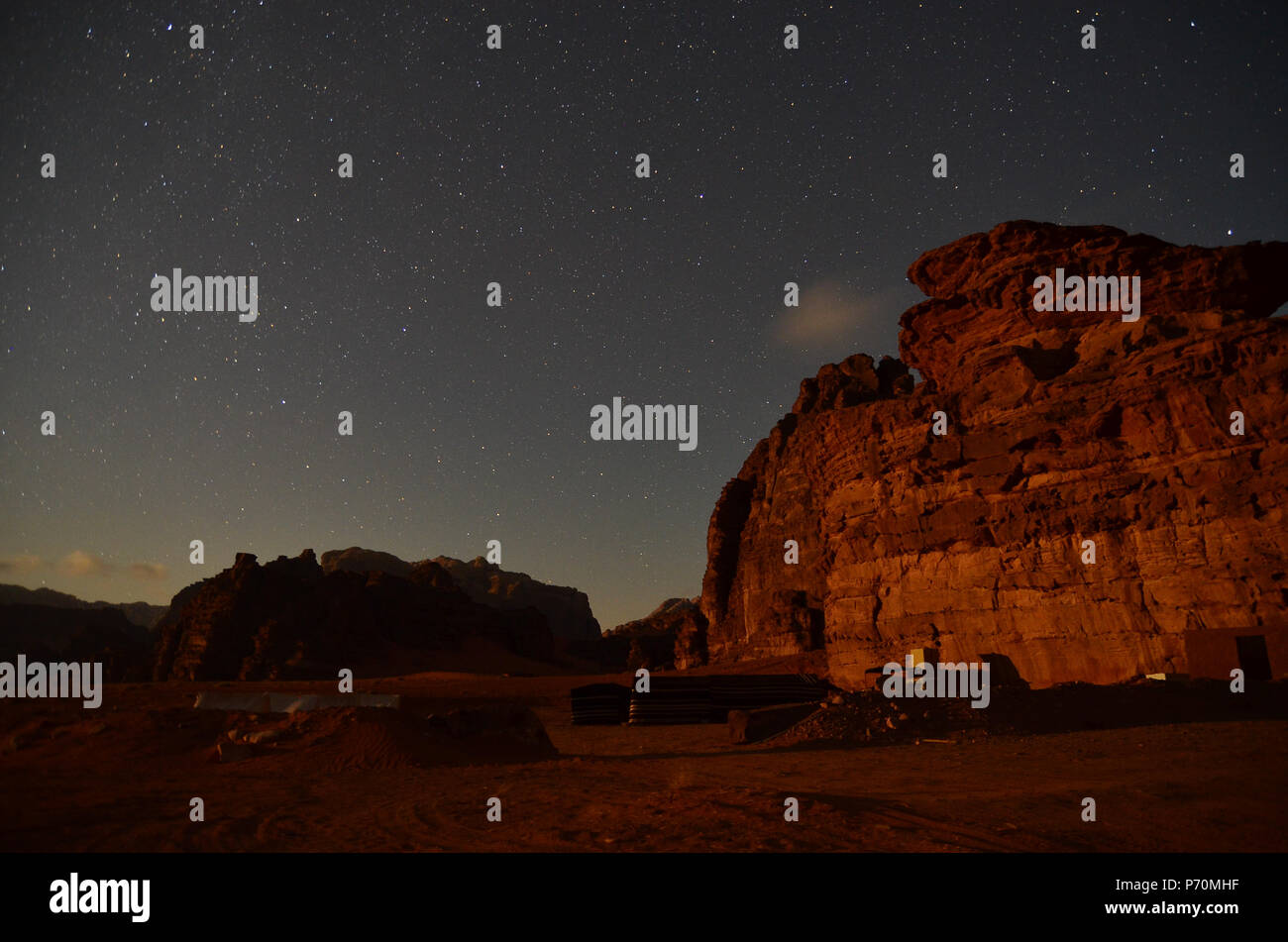 Red sand desert. Inspire the nature of the beauty scenery in desert ...