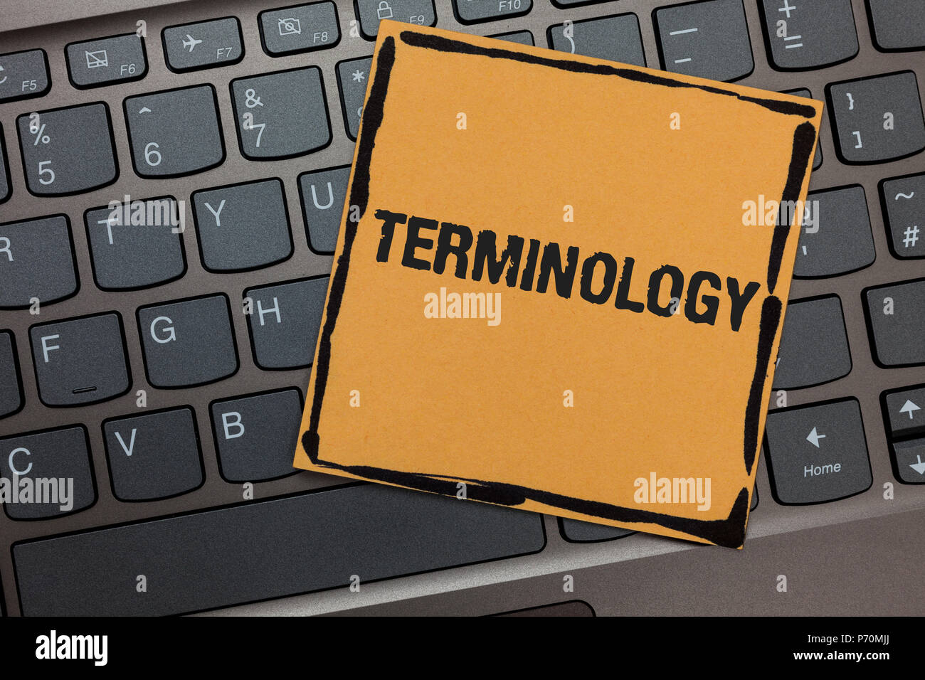 Handwriting text writing Terminology. Concept meaning Collection of ...