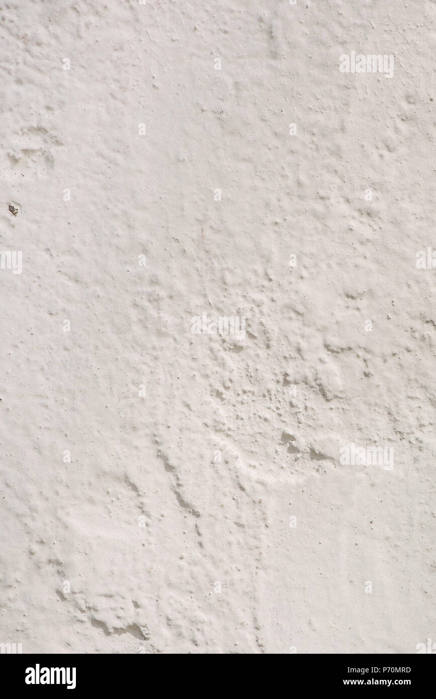 full frame image of rustic white wall background Stock Photo - Alamy