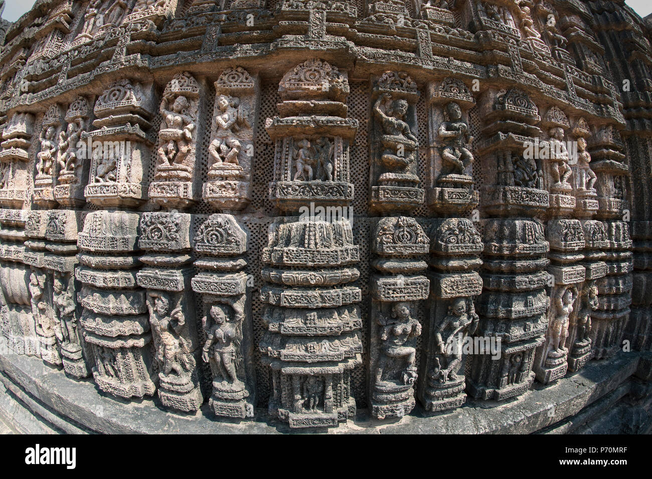 The image of Sculpture of Konark Sun Temple in Odisha, India Stock ...