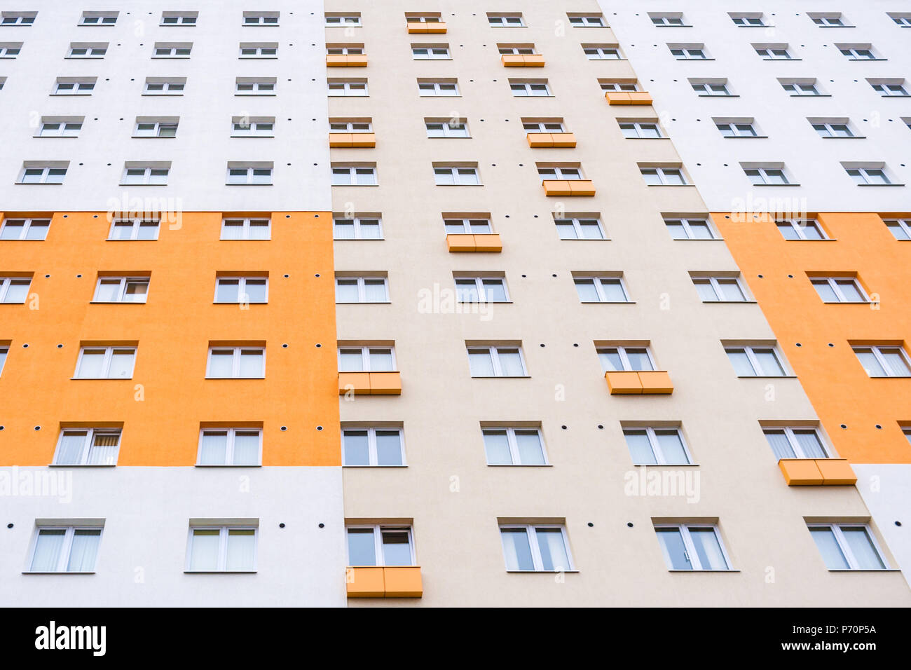 Bright orange windows hi-res stock photography and images - Alamy
