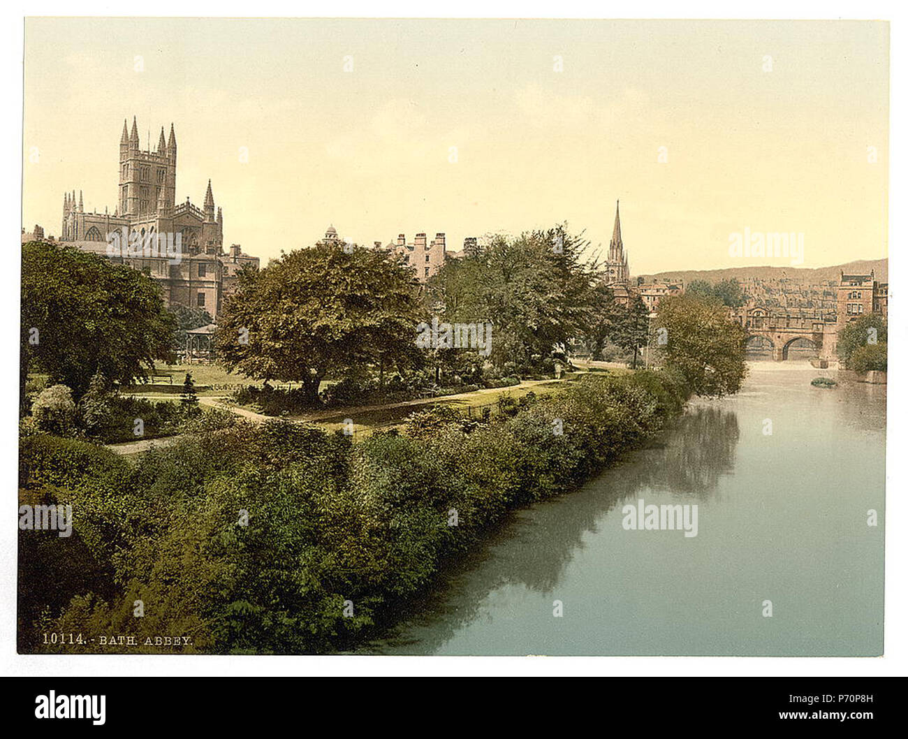 Vintage photograph of an old building Stock Photo - Alamy