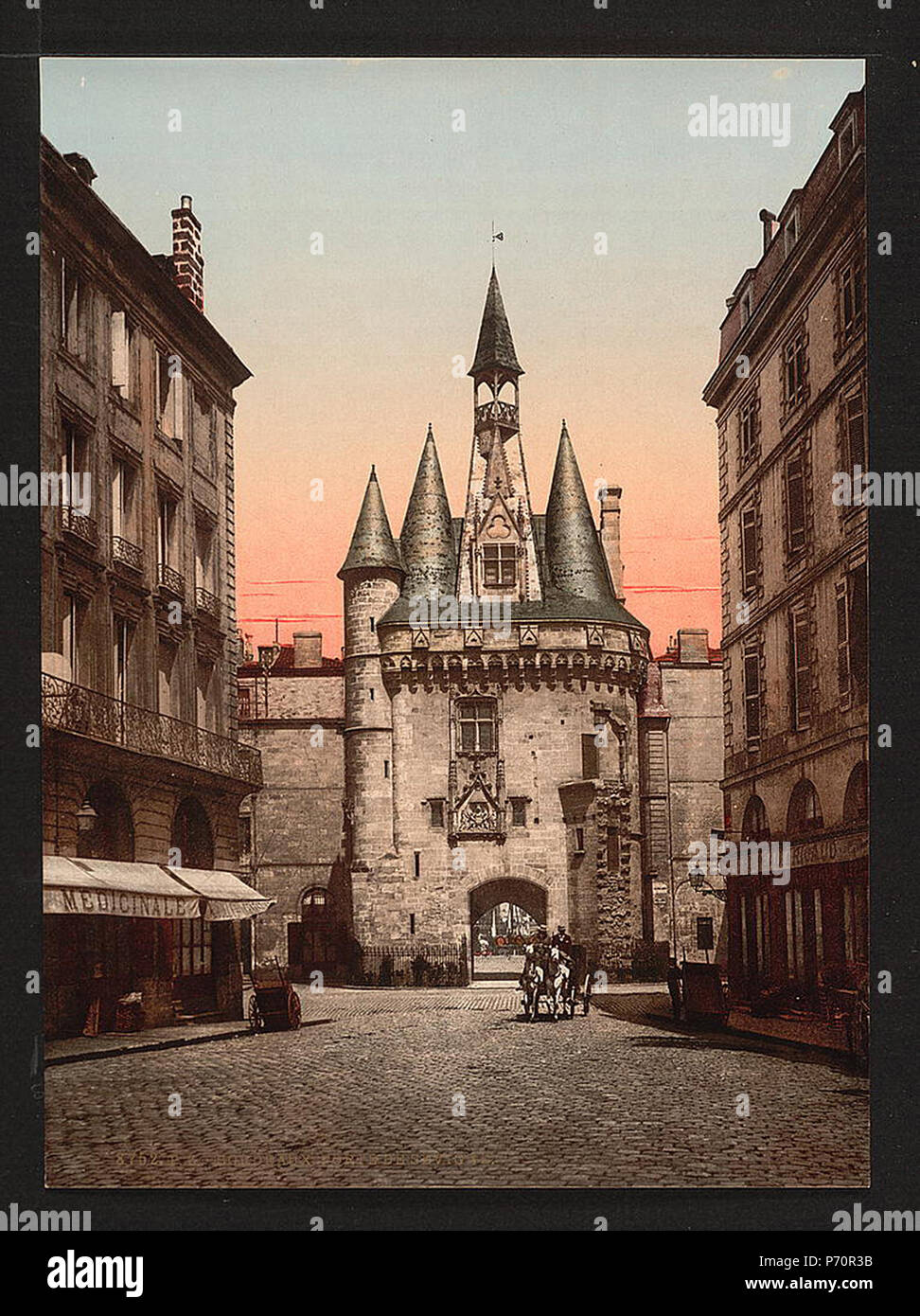 Vintage photograph of an old building Stock Photo - Alamy