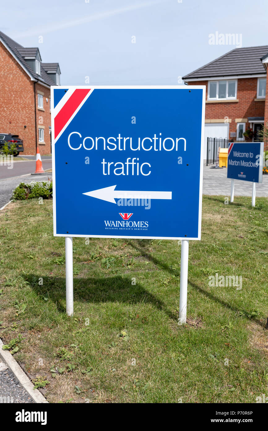 New Housing Development Advertising Sign High Resolution Stock ...